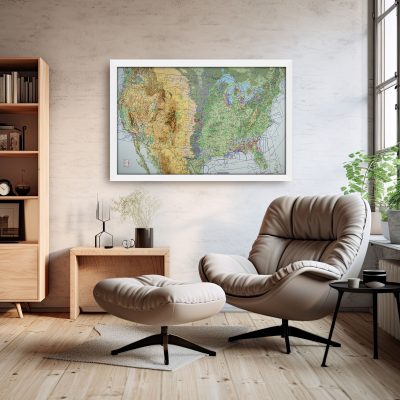 Full USA Metar Map with 1852 LEDs | pilotMap