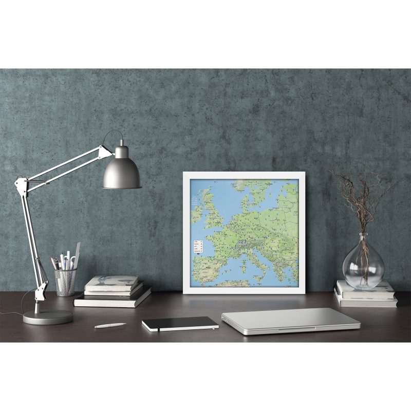 Europe METAR Map – Real-Time Aviation Weather, Fully Framed LED Display ...